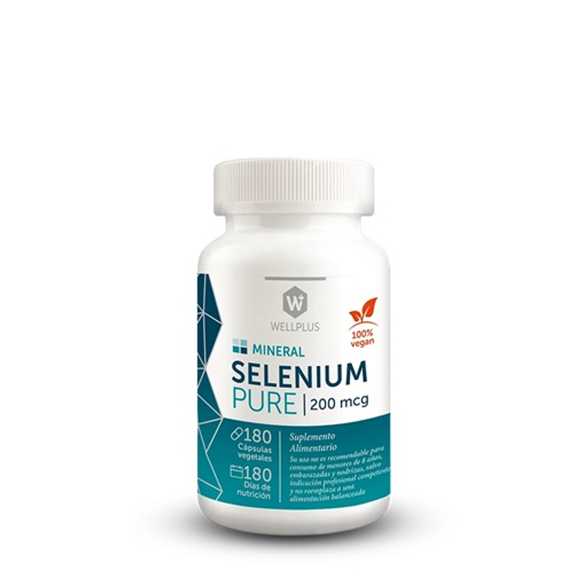 Selenium Pure 180 cápsulas