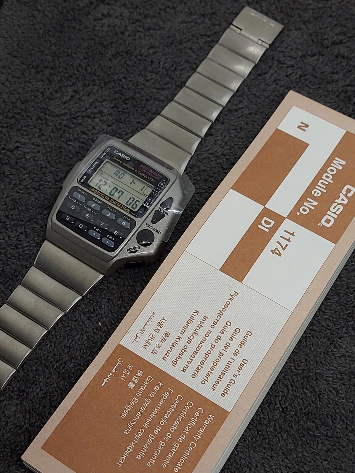 Reloj Calculadora Control Remoto CASIO CMD-40