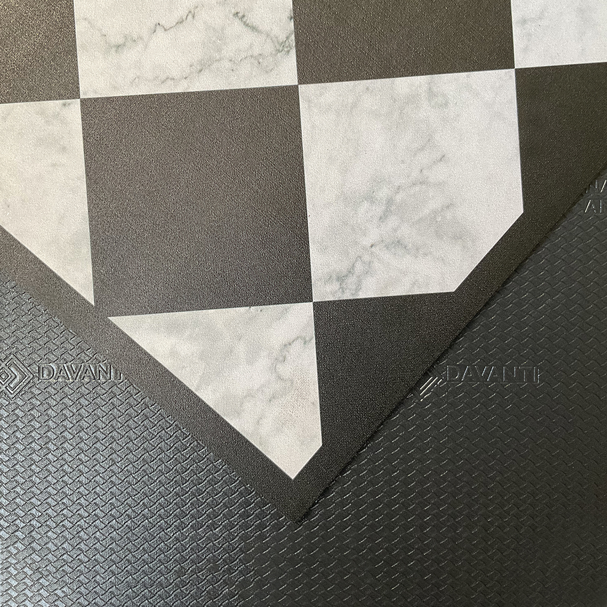 Rombo Dama Medium Marble- Alfombra Deco: DAVANTI