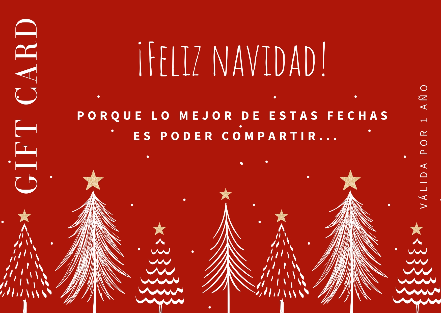 Gift Card Navidad: DAVANTI