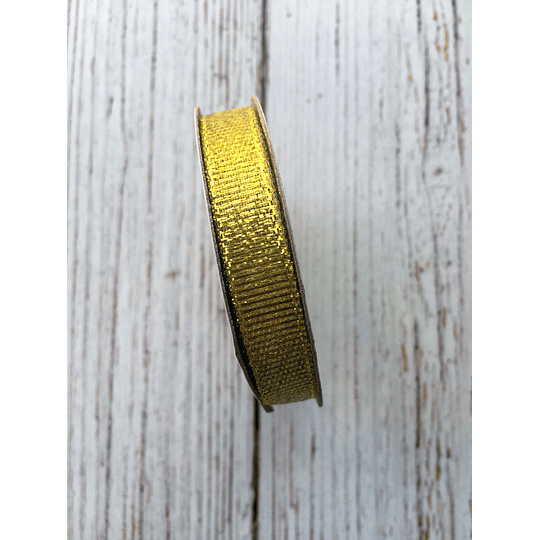 Rollo de Cinta Dorada Metalizada