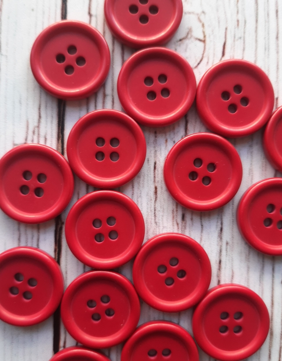 Set 6 Botones Clásicos 15mm