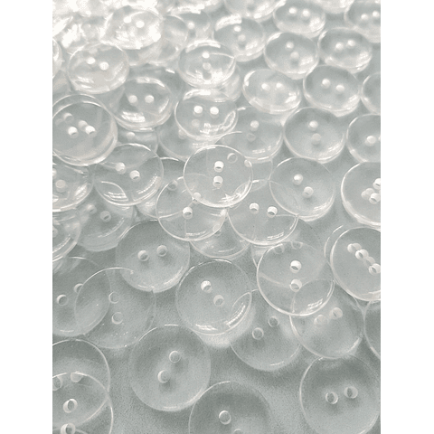 Set 6 Botones Transparentes