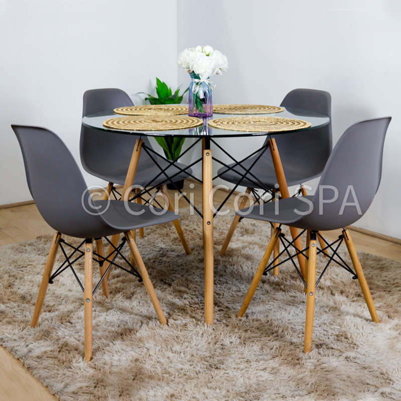 Comedor Diamante 80cm - Eames