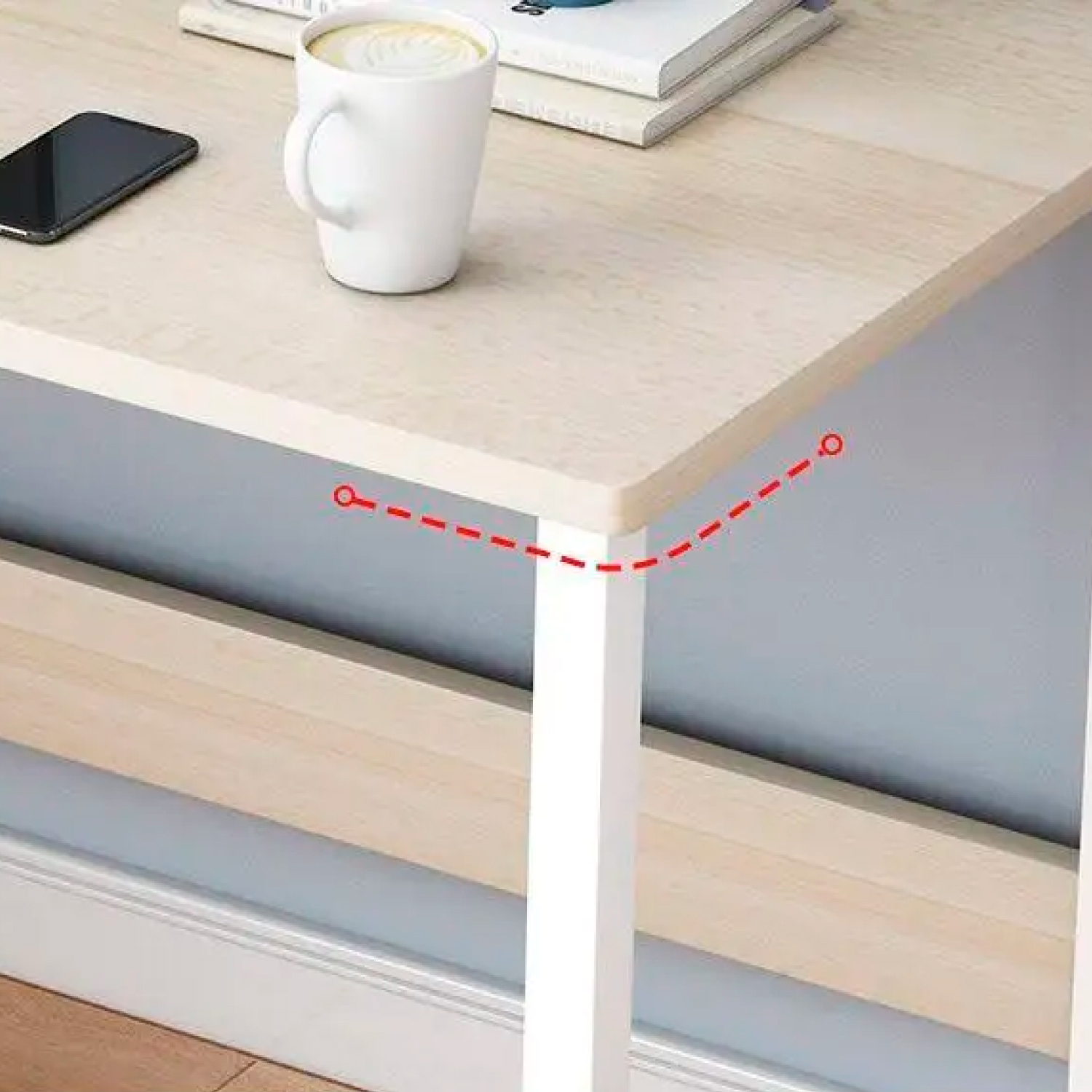 Escritorio Blanco Simply