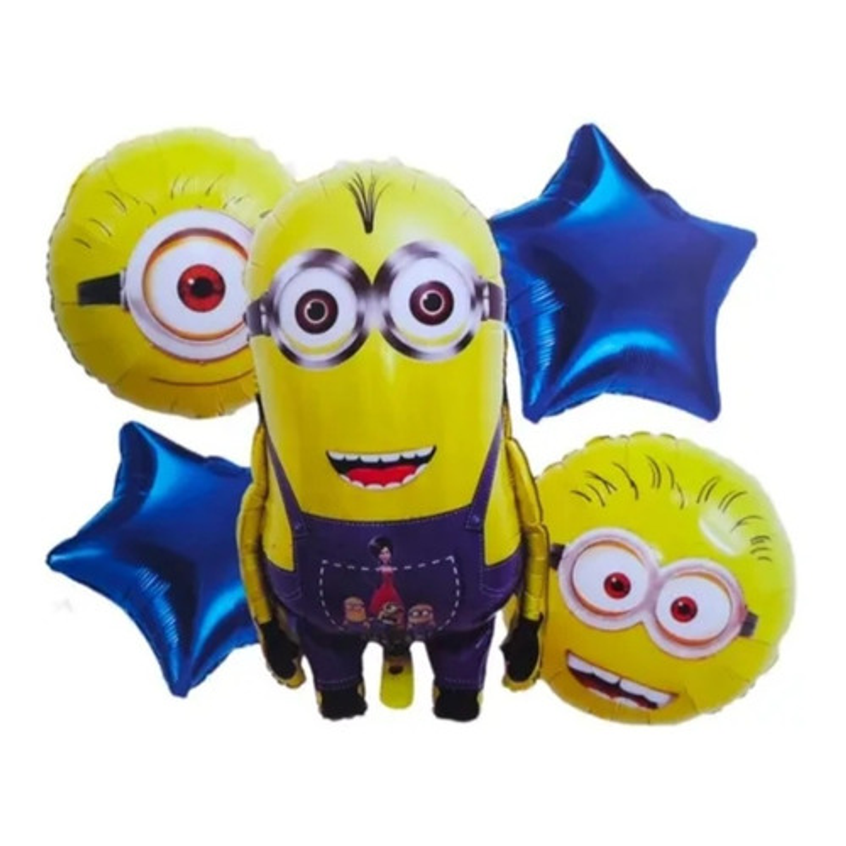 Globos Los Minions 5 Piezas