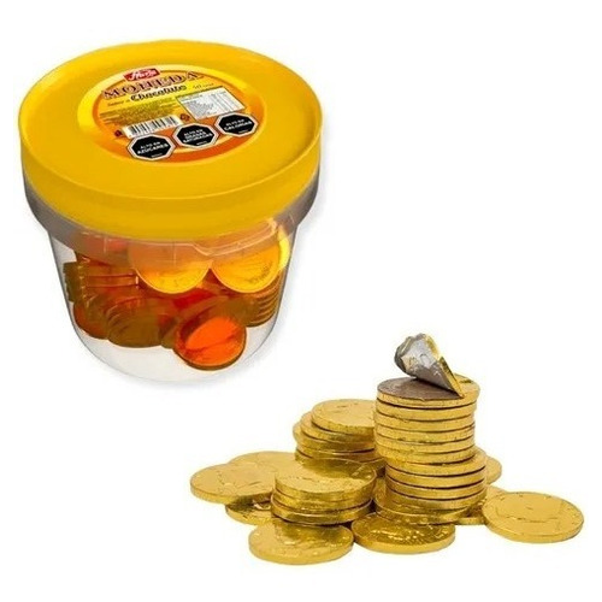 Monedas De Chocolate 50 Unidades