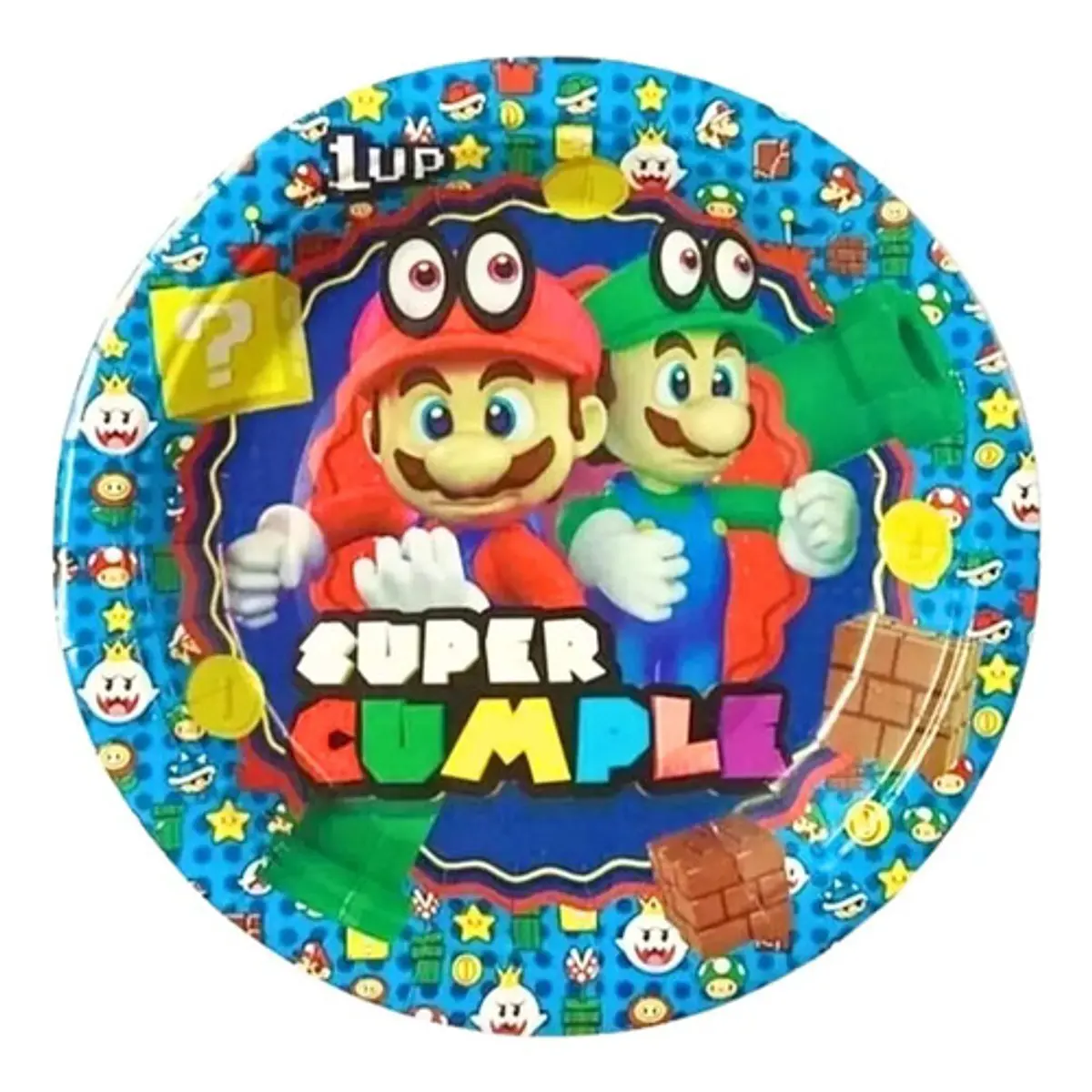 Plato De Mario Bros