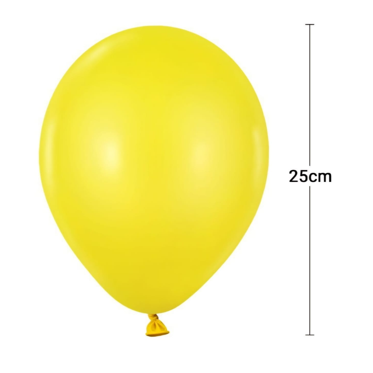 Globo latex amarillo 50 unidades