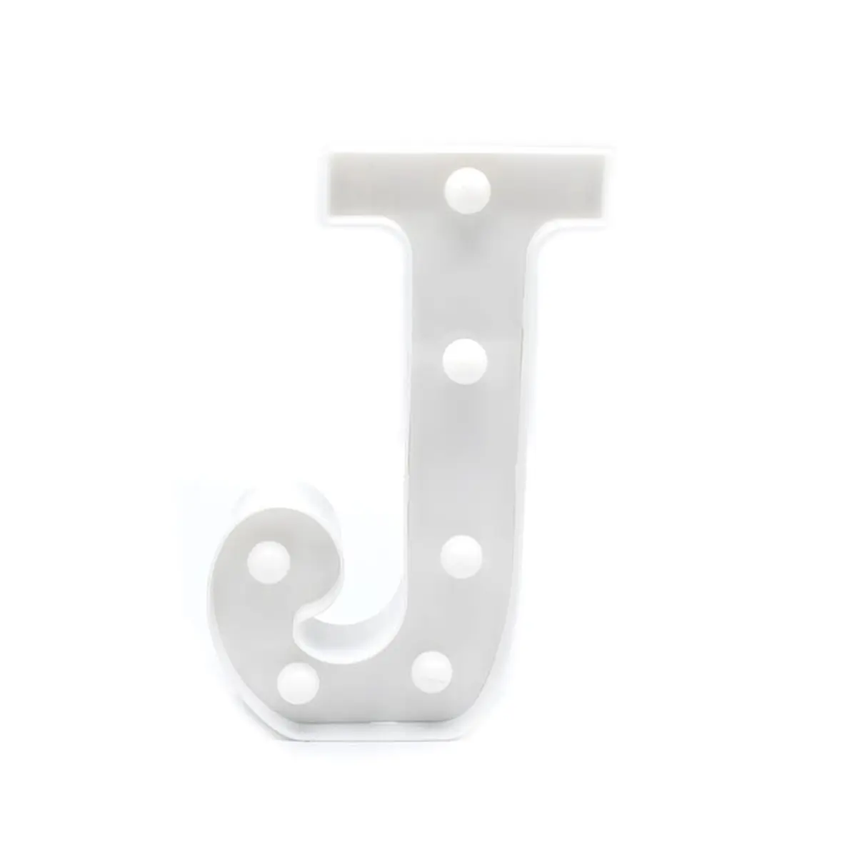 Letra J LED