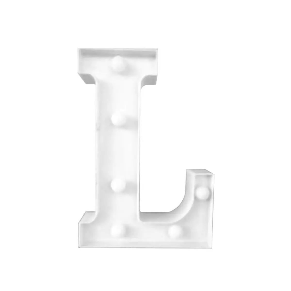 Letra L LED