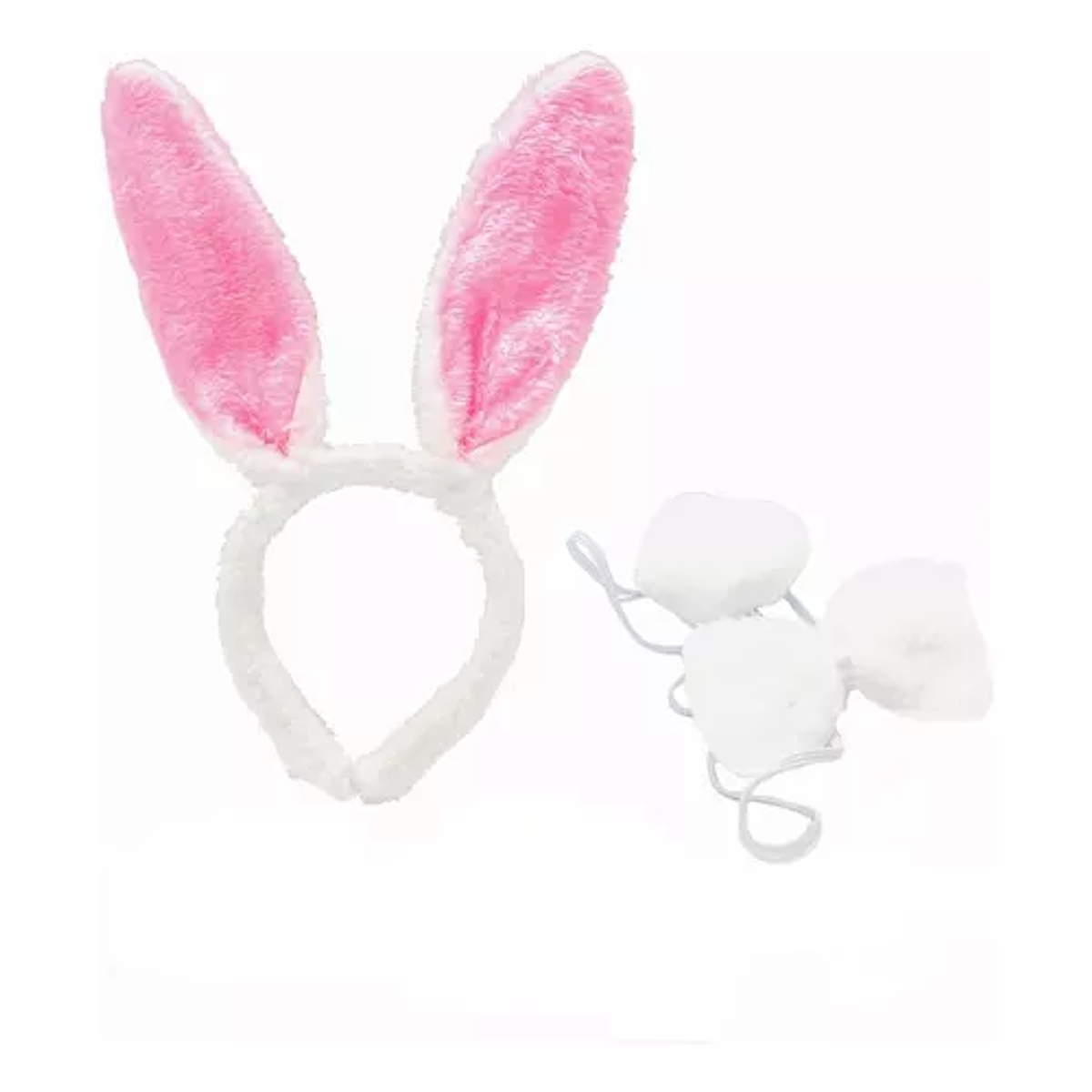 Set animal conejo rosa