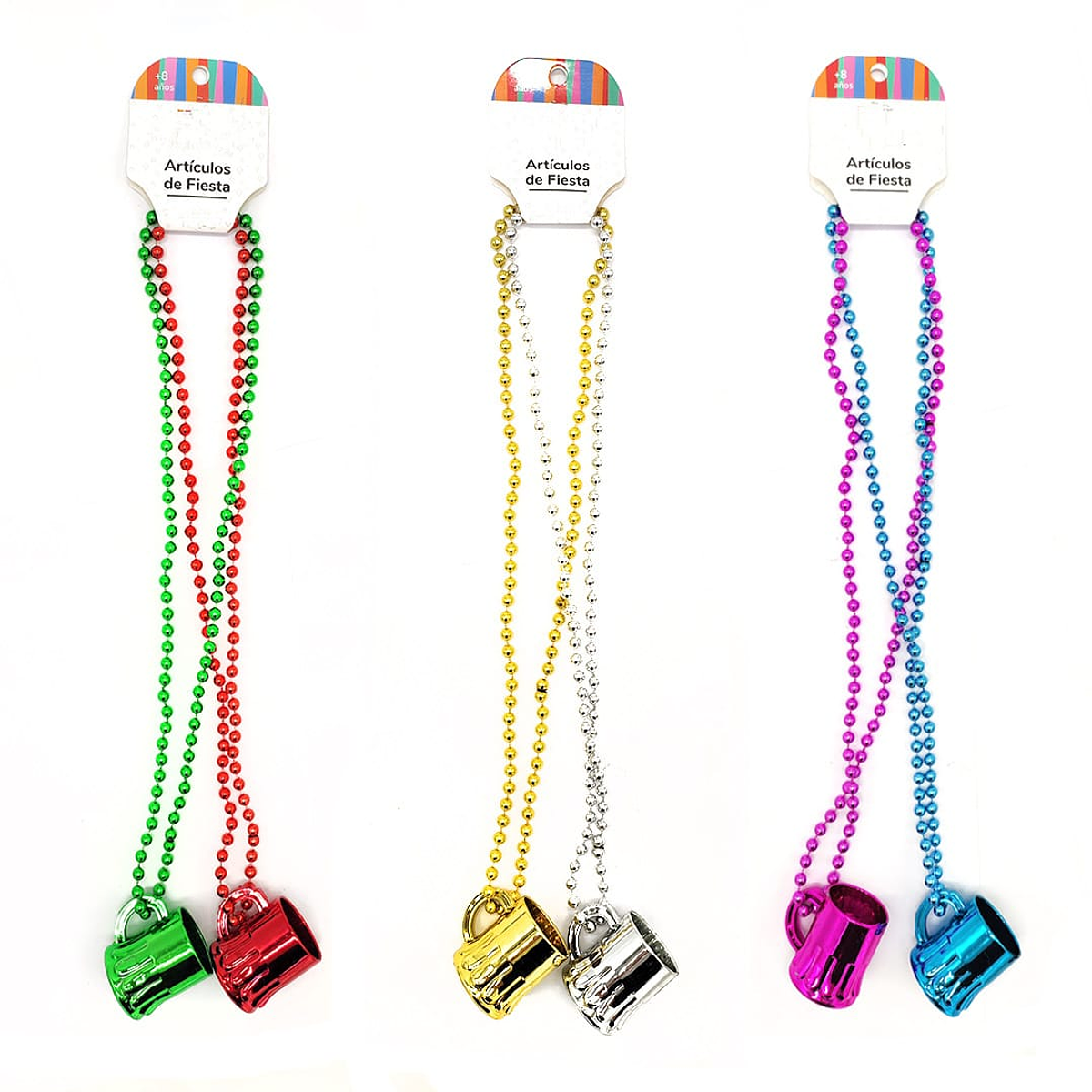 Collar Vaso Shot 2 unidades