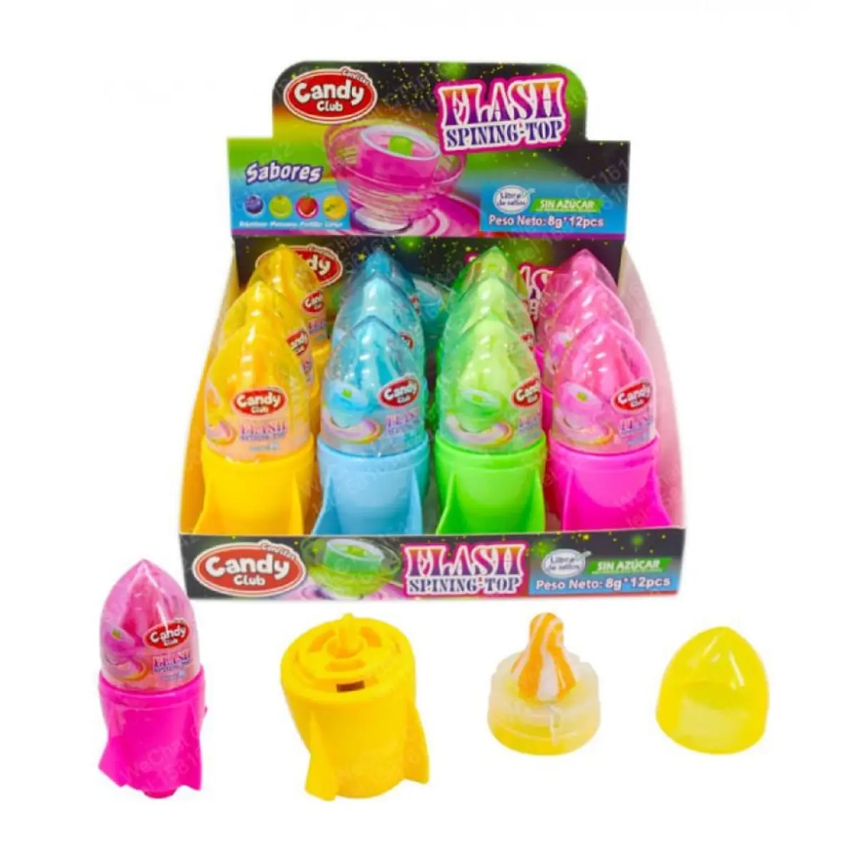 Candy Display Trompitos x12
