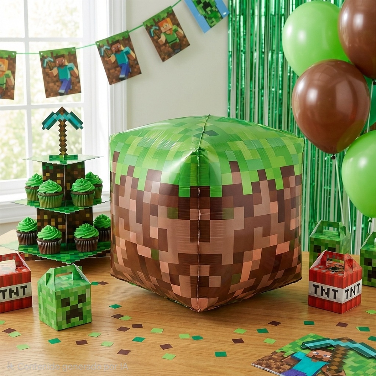 Globo Minecraft 4D