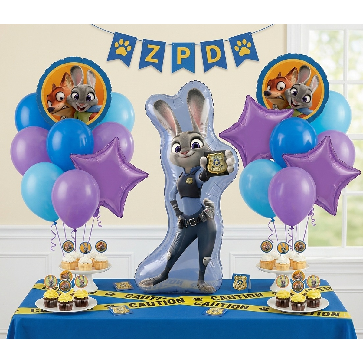 Set globos Zootopia