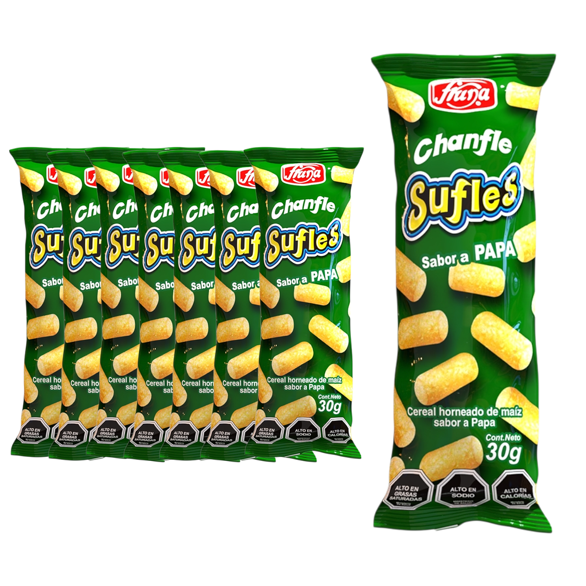 Chanfle Sufles 10 unidades 30 gr