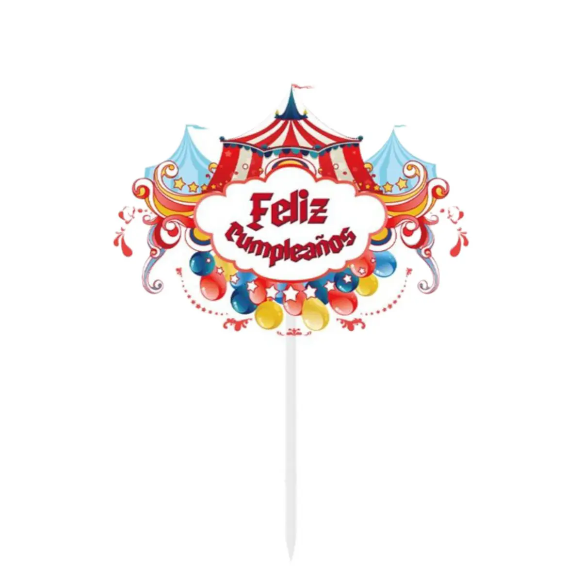 Vela decorativa circo