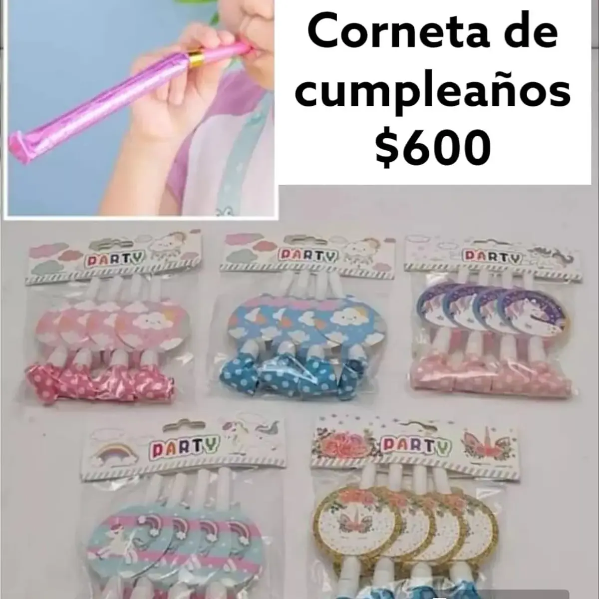 Corneta Cumpleaños