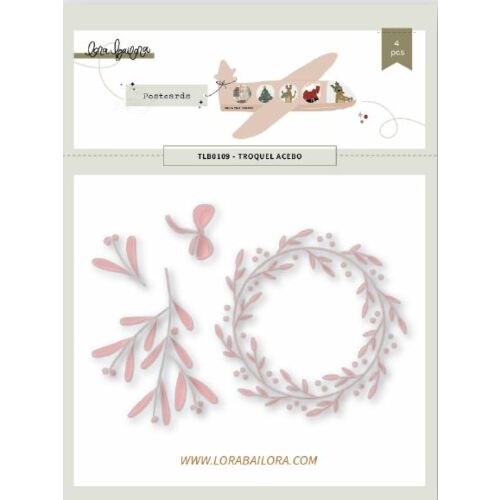 Troquel Acebo Postcards