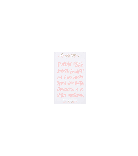 Troquel FRASES DESCONECTA