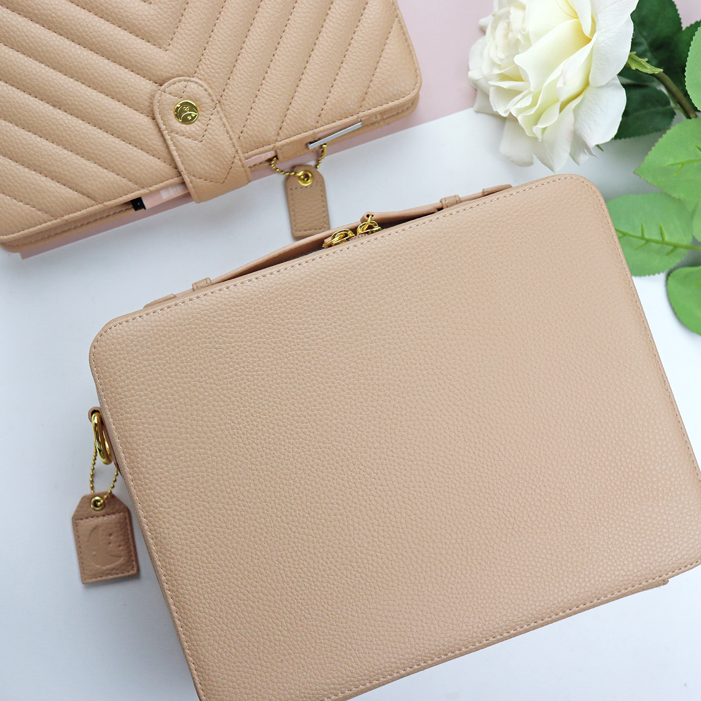 Maletín rosa Maquillaje