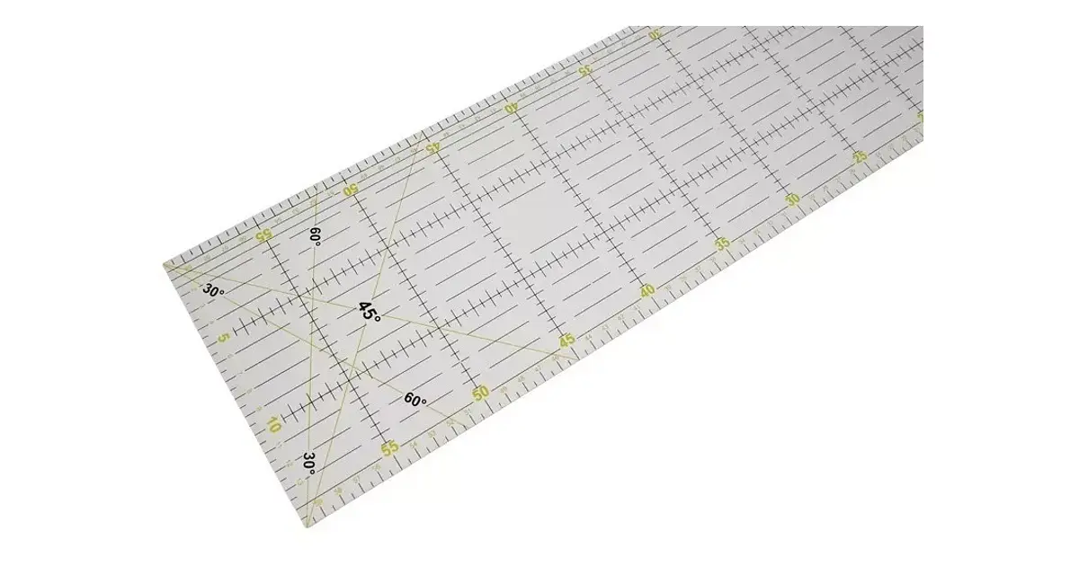 Regla Costura 60 x 15 cm