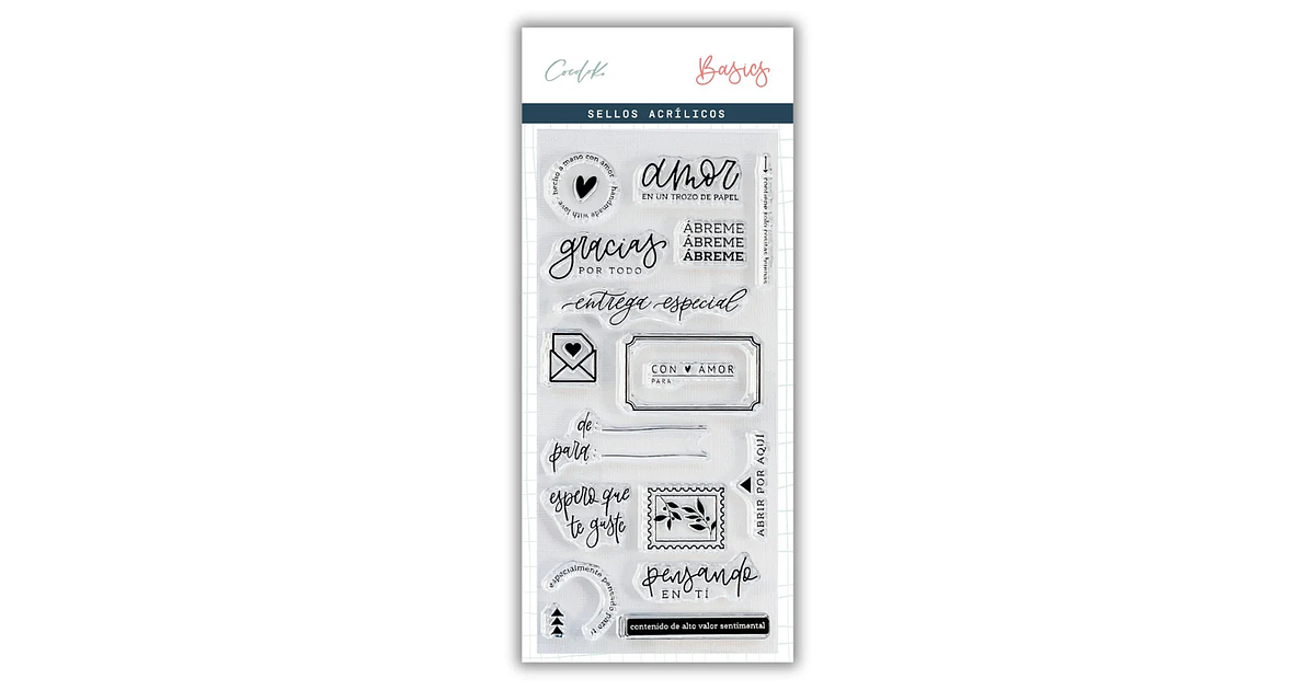 Sellos de Scrapbooking - Handmade - ESP