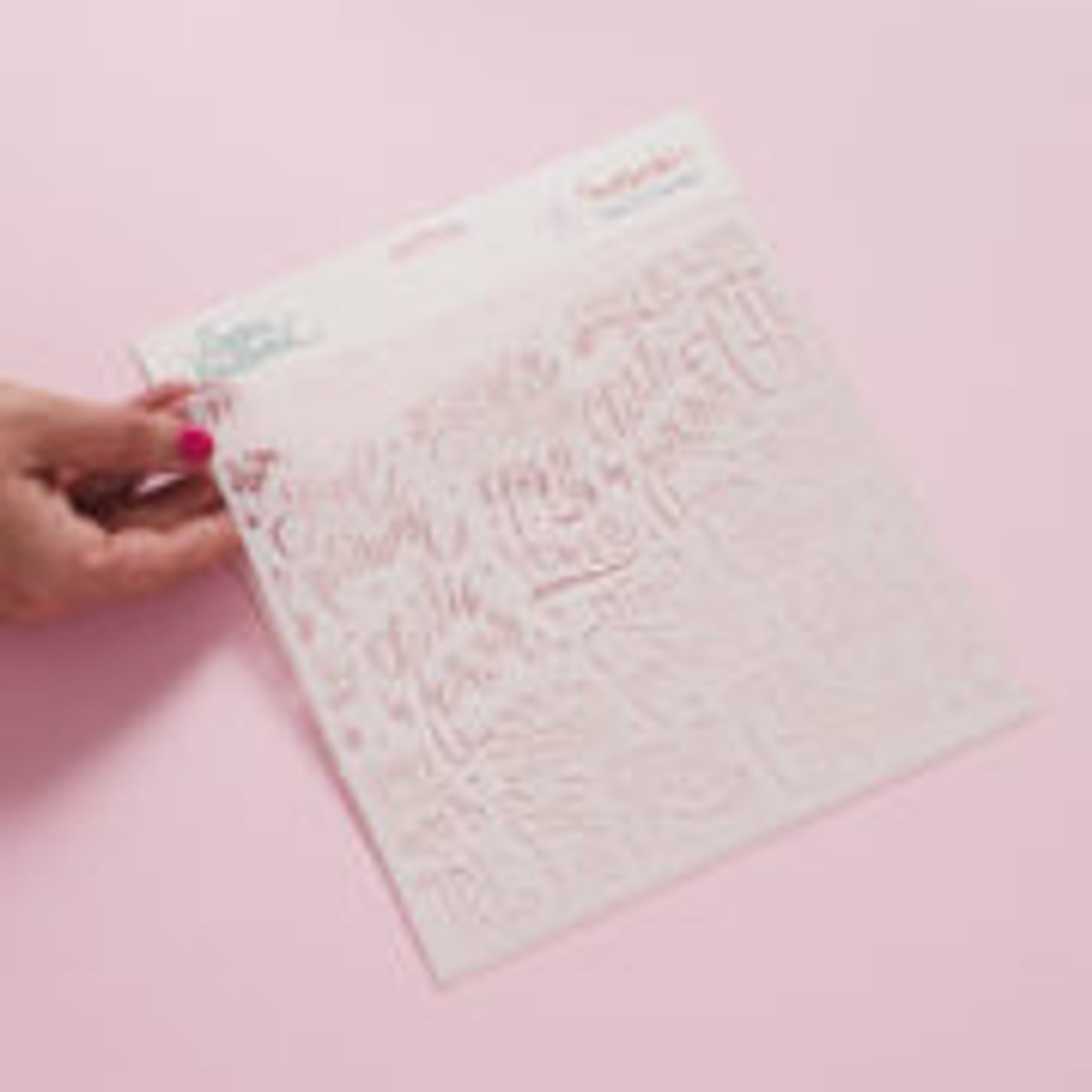 Stencil 20×20 cm GIRL POWER | Creativarte