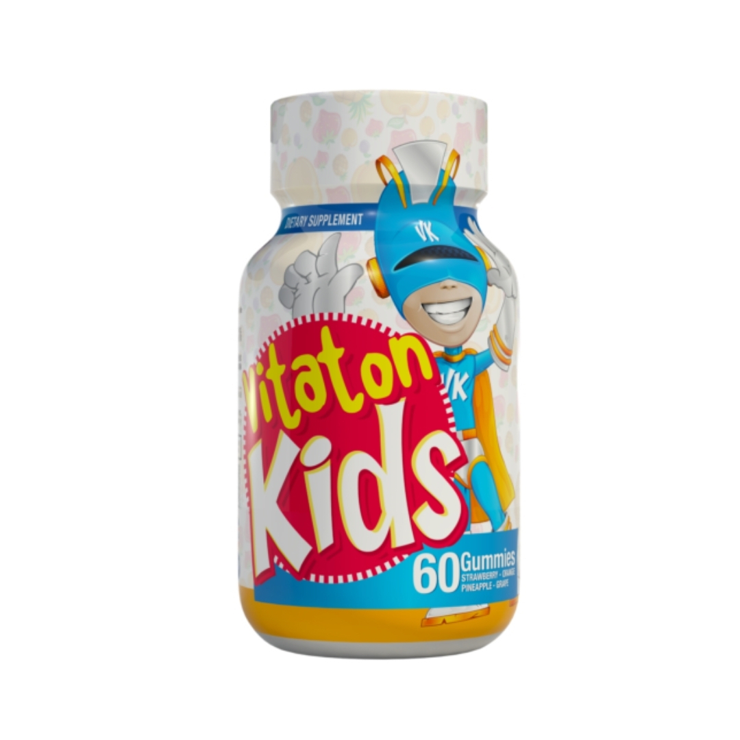 VITATON KIDS - MULTIVITAMINICO PARA NIÑOS (60 OSITOS DE G...