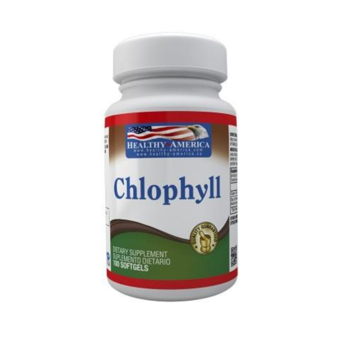CHLOPHYLL - CLOROFILA 100 MG (100 CAPSULAS BLANDAS) DESIN...