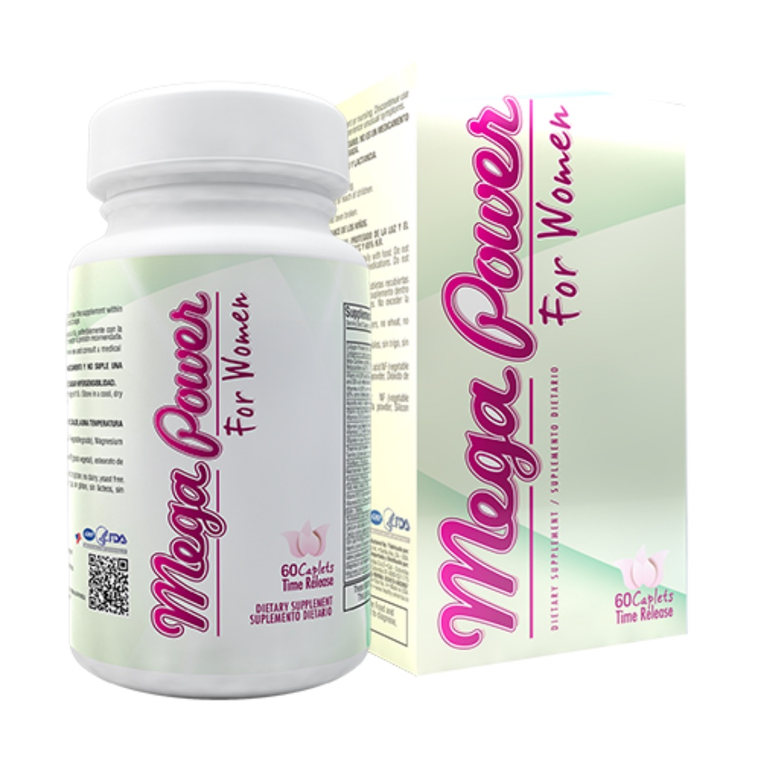 MULTIVITAMÍNICO PARA LA MUJER - MEGA POWER FOR WOMEN (60 ...