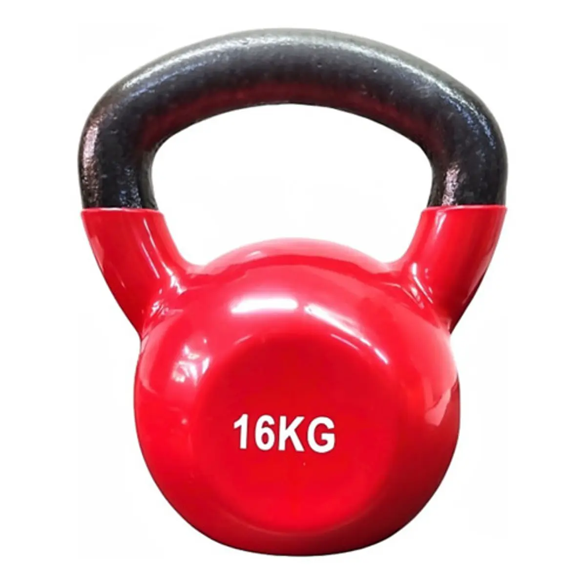 Pesa Rusa Kettlebell 16kg Acero Y Vinilo