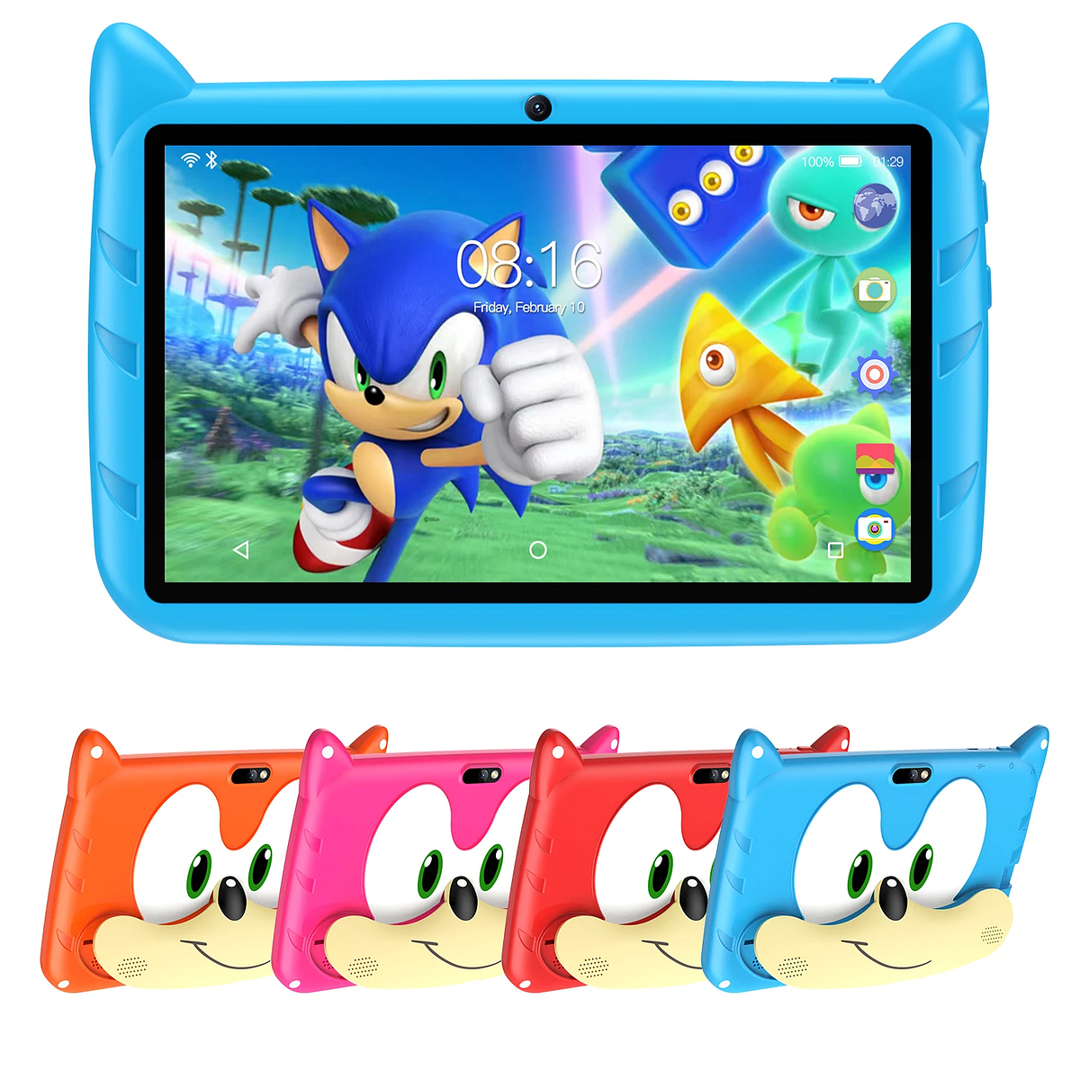 Tablet Inteligente Infantil Sonic 7 Pulgadas 16GB ROM | CRUSEC