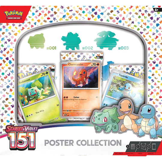 Pokémon TCG: Scarlet & Violet 151- Poster Collection ...