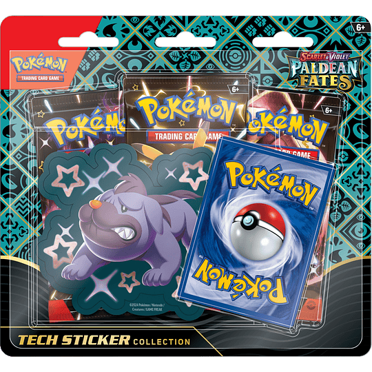 PALDEAN FATES TECH STICKER COLLECTION INGLES