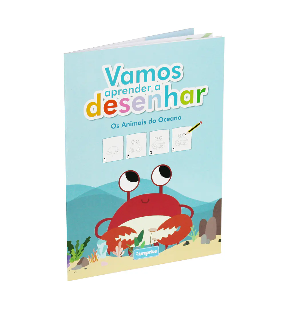 Vamos Aprender a Desenhar - Os Animais do Oceano | Loja de Brinquedos ...