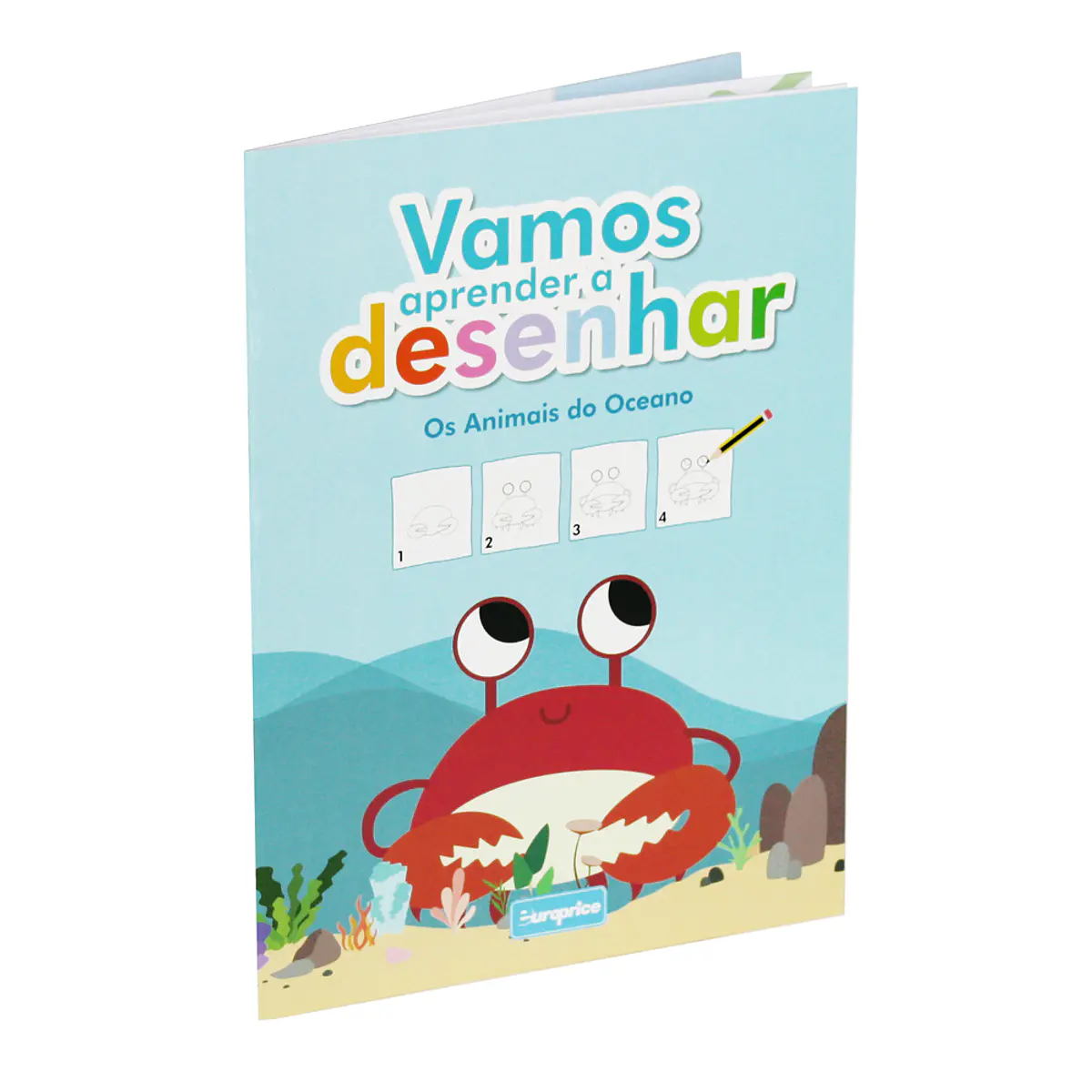 Vamos Aprender a Desenhar - Os Animais do Oceano | Cubos Luminosos