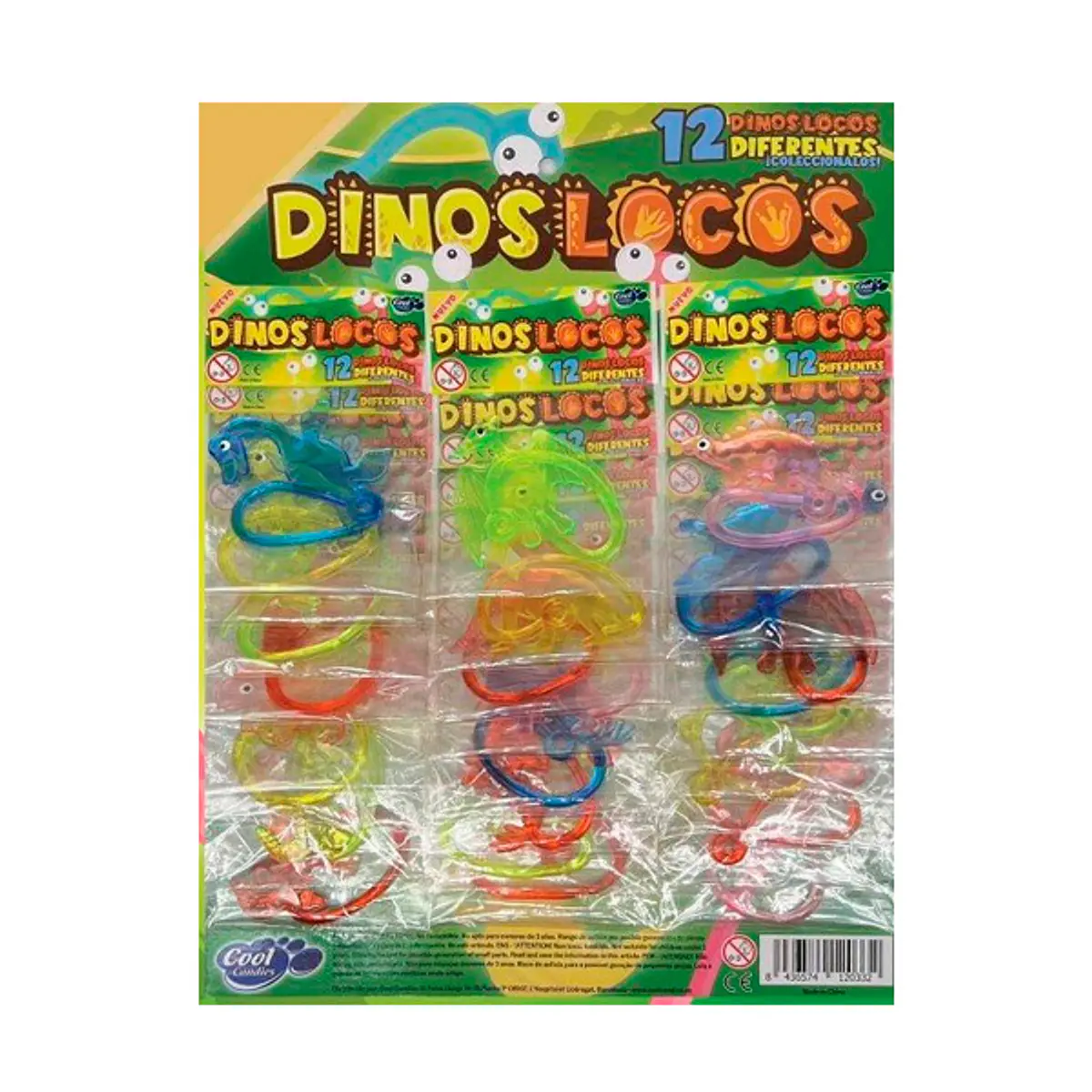 Pega Monstros - Dinoslocos | Cubos Luminosos