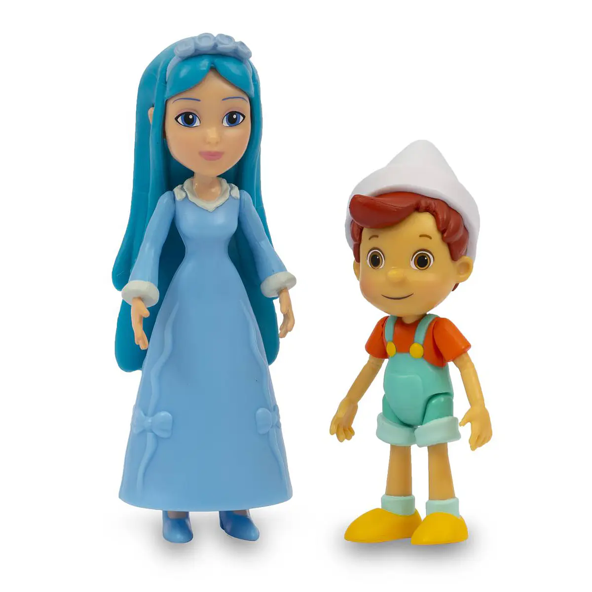 Pinocchio and Friends - 2 Figuras Pinóquio e Fada | Cubos Luminosos