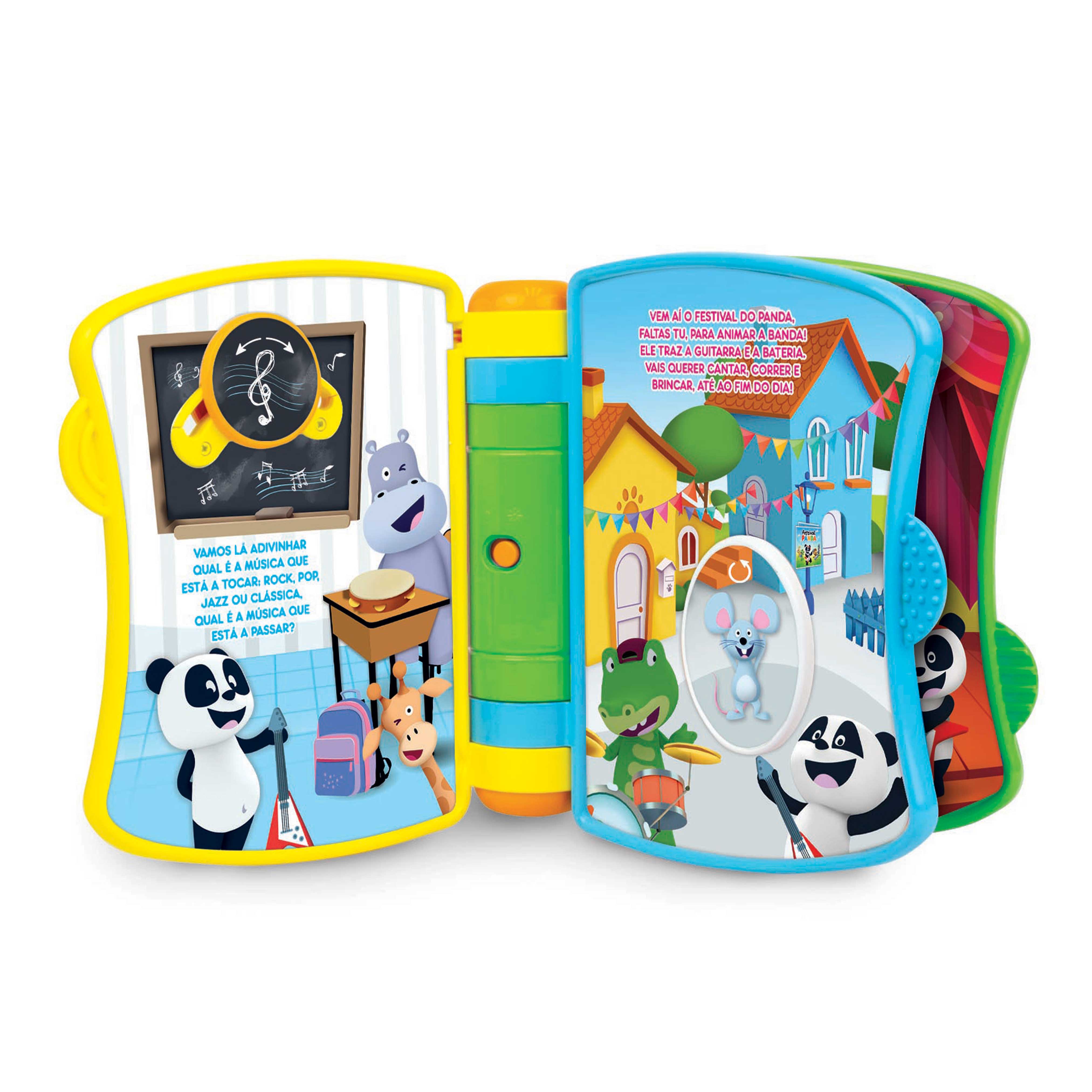 Panda - Livro Musical | Cubos Luminosos