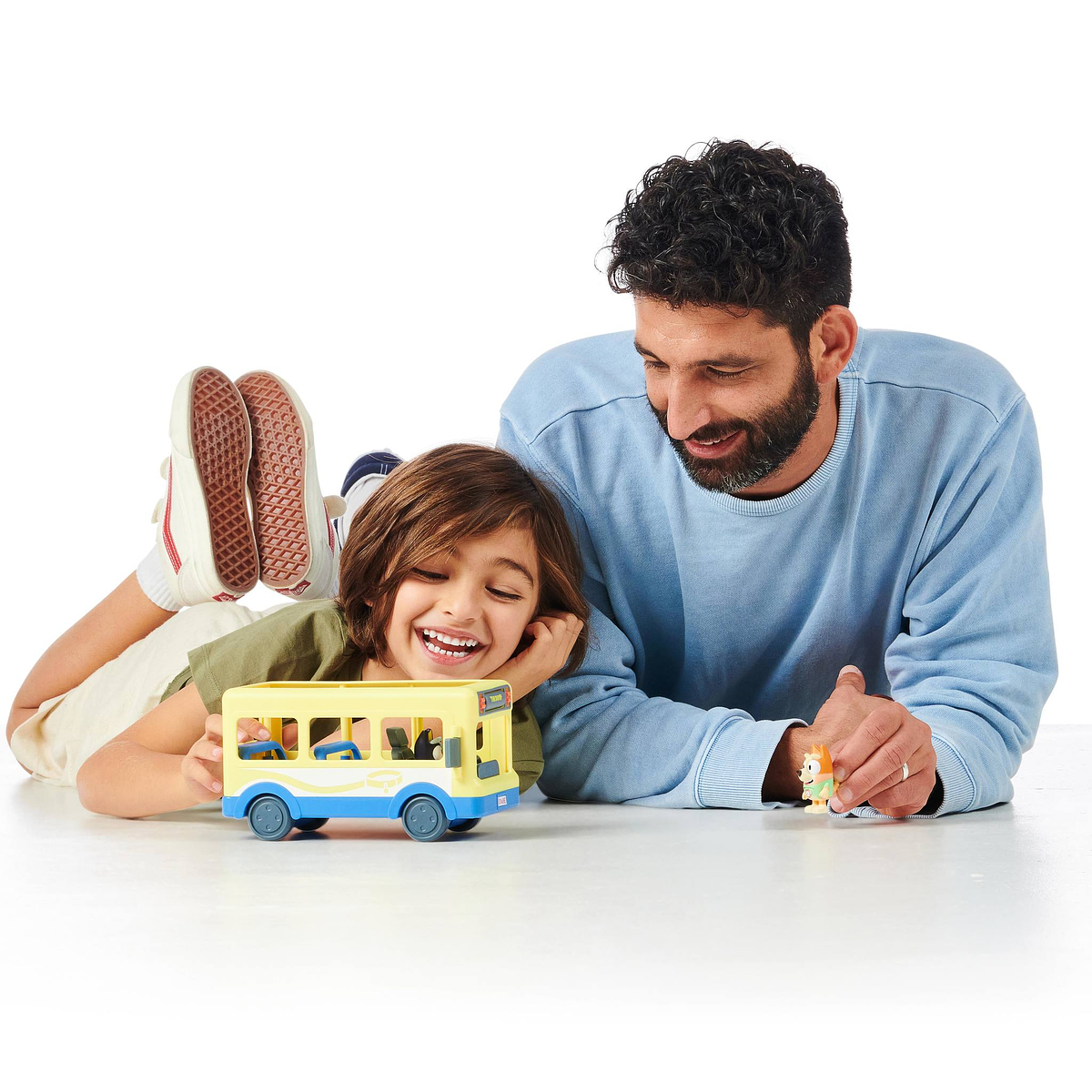 Bluey - Autocarro Escolar | Cubos Luminosos