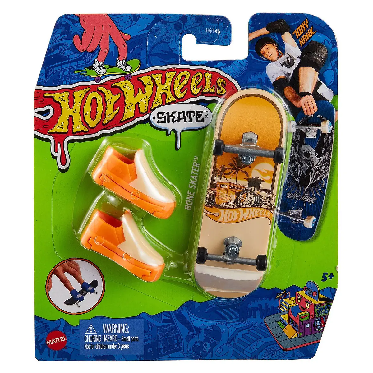 Hot Wheels - Skate Bone Skater | Cubos Luminosos