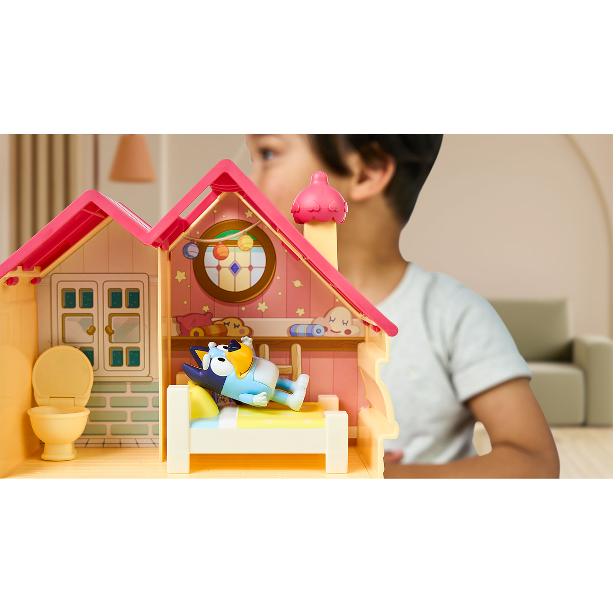 Bluey - Mini Casa da Bluey | Cubos Luminosos