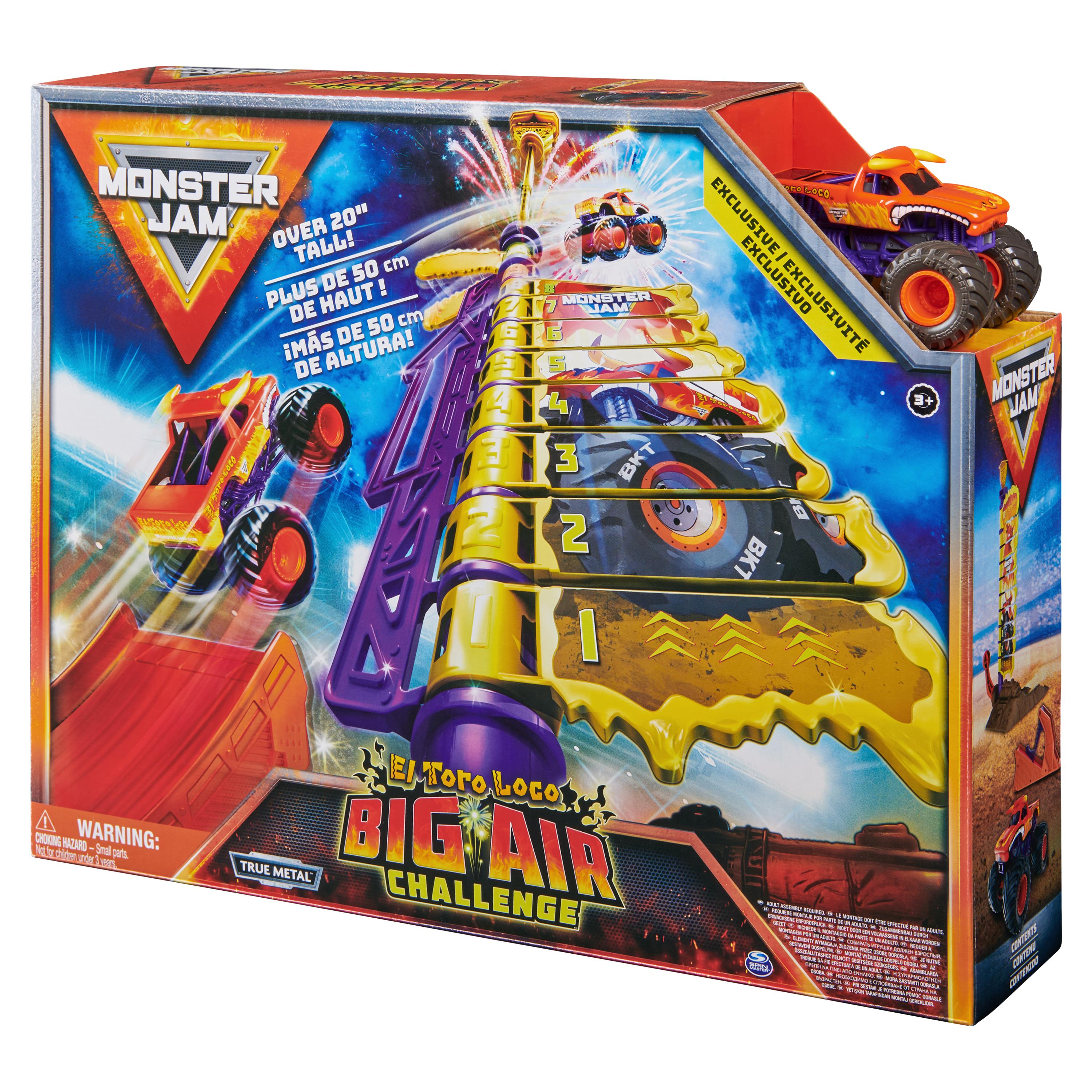 Monster Jam - El Toro Loco Big Air Challenge | Cubos Luminosos