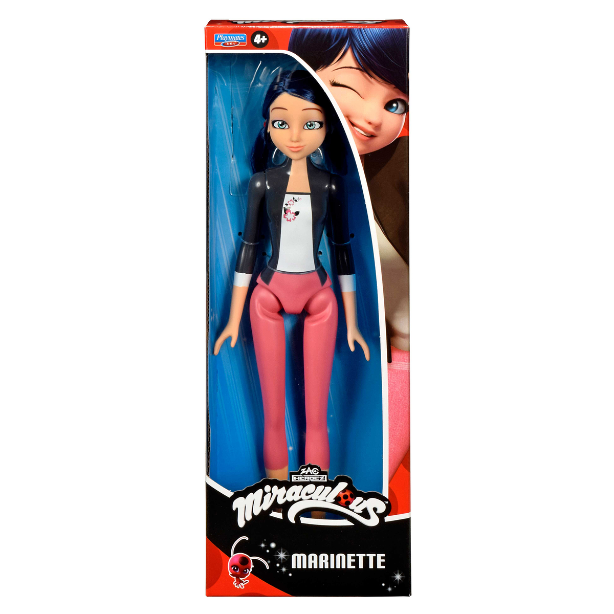 Miraculous Ladybug - Boneca Básica Marinette | Cubos Luminosos