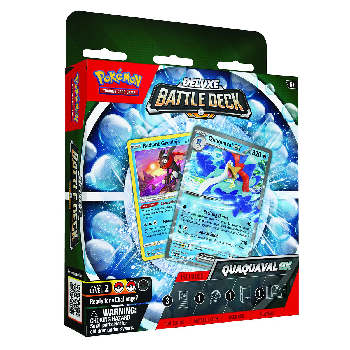 Pokémon - Deluxe Battle Deck Quaquaval EX (EN) | Cubos Luminosos