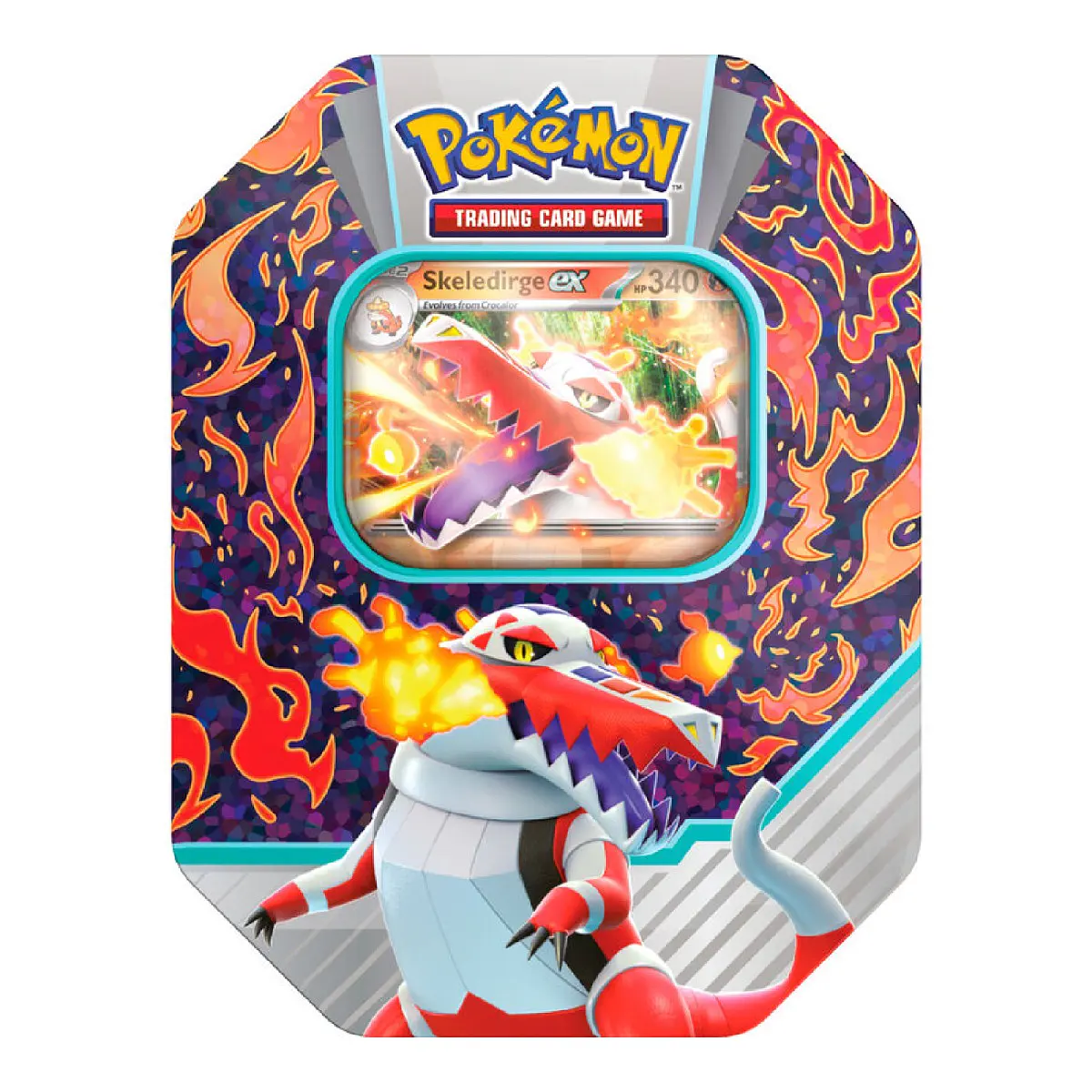 Pokémon - Fall Tin Skeledirge EX (EN) | Cubos Luminosos
