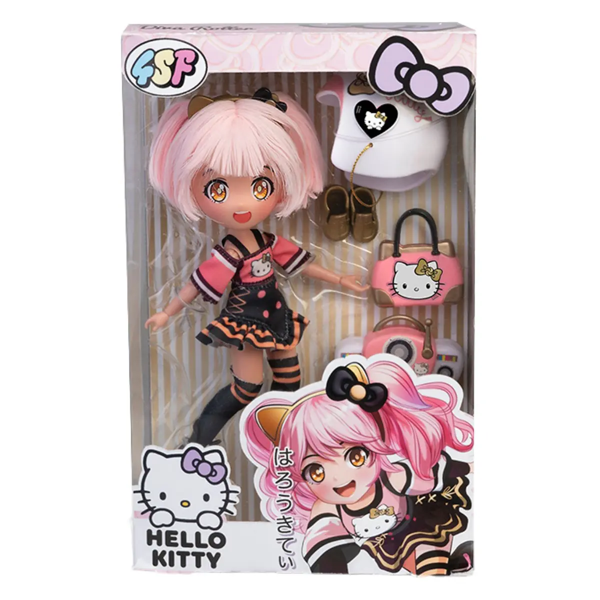 Hello Kitty - Manga Doll Golden Diva Roller | Cubos Luminosos