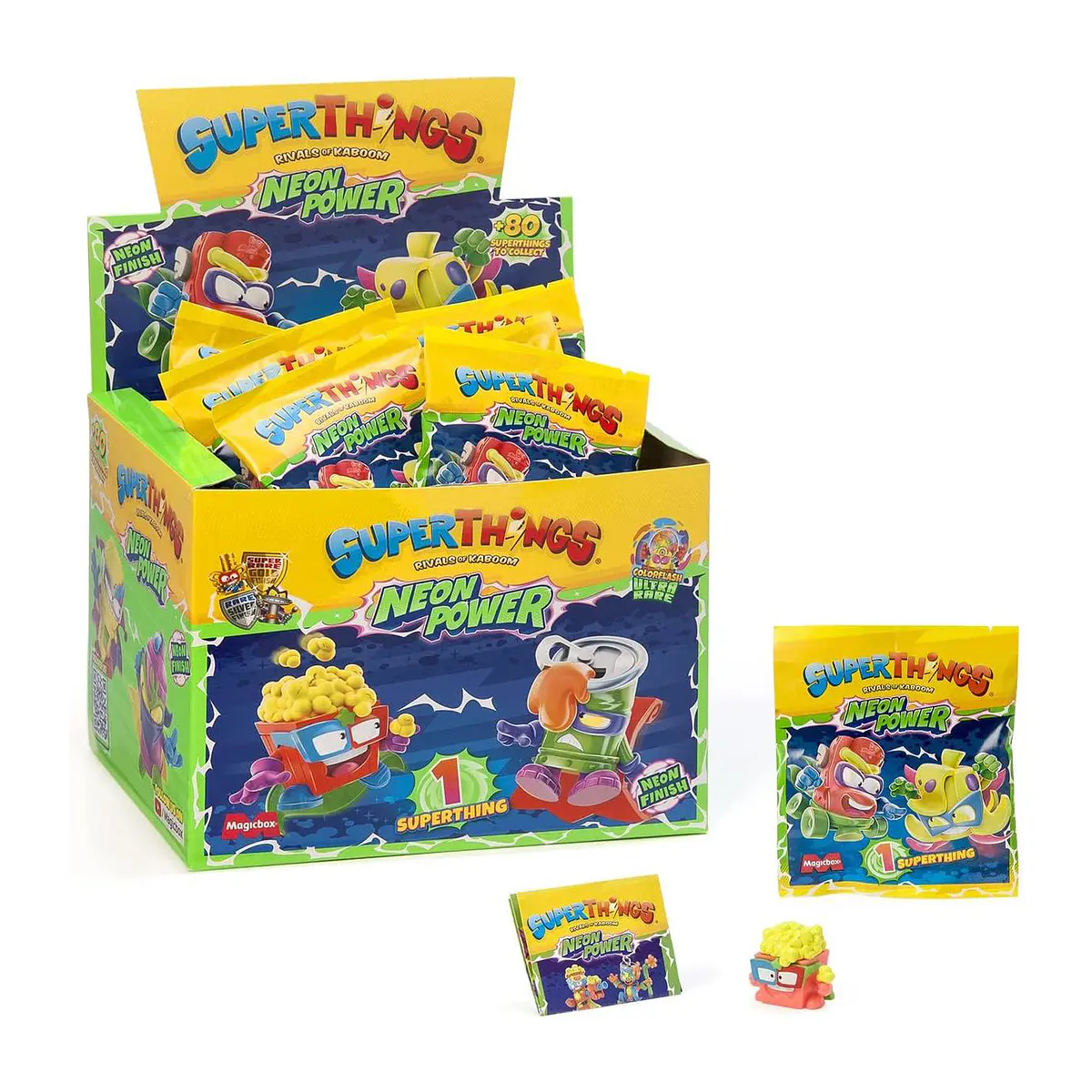 SuperThings Neon Power - 1 Pack | Cubos Luminosos